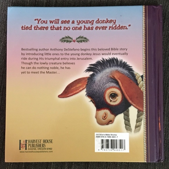 Anthony Destefano | Accents | The Donkey That No One Could Ride Book ...